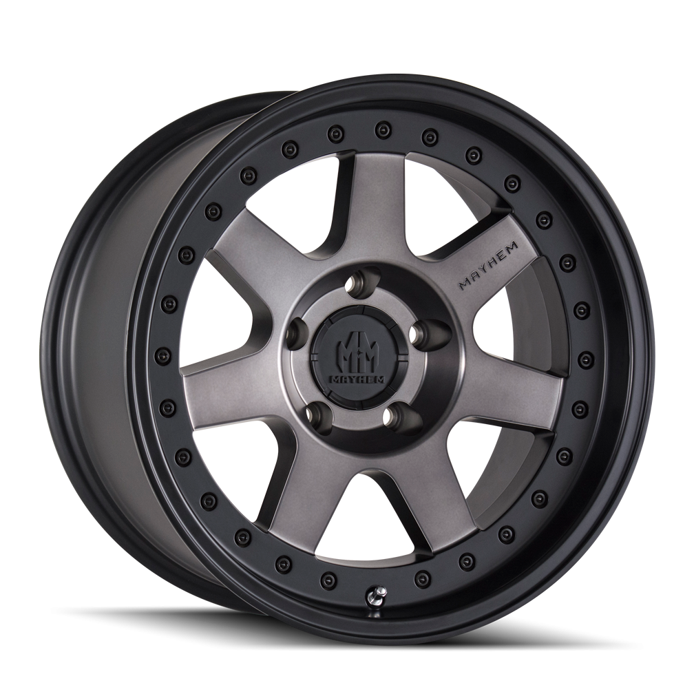 Mayhem PRODIGY Black/Machined" Mag | Quattro Tires