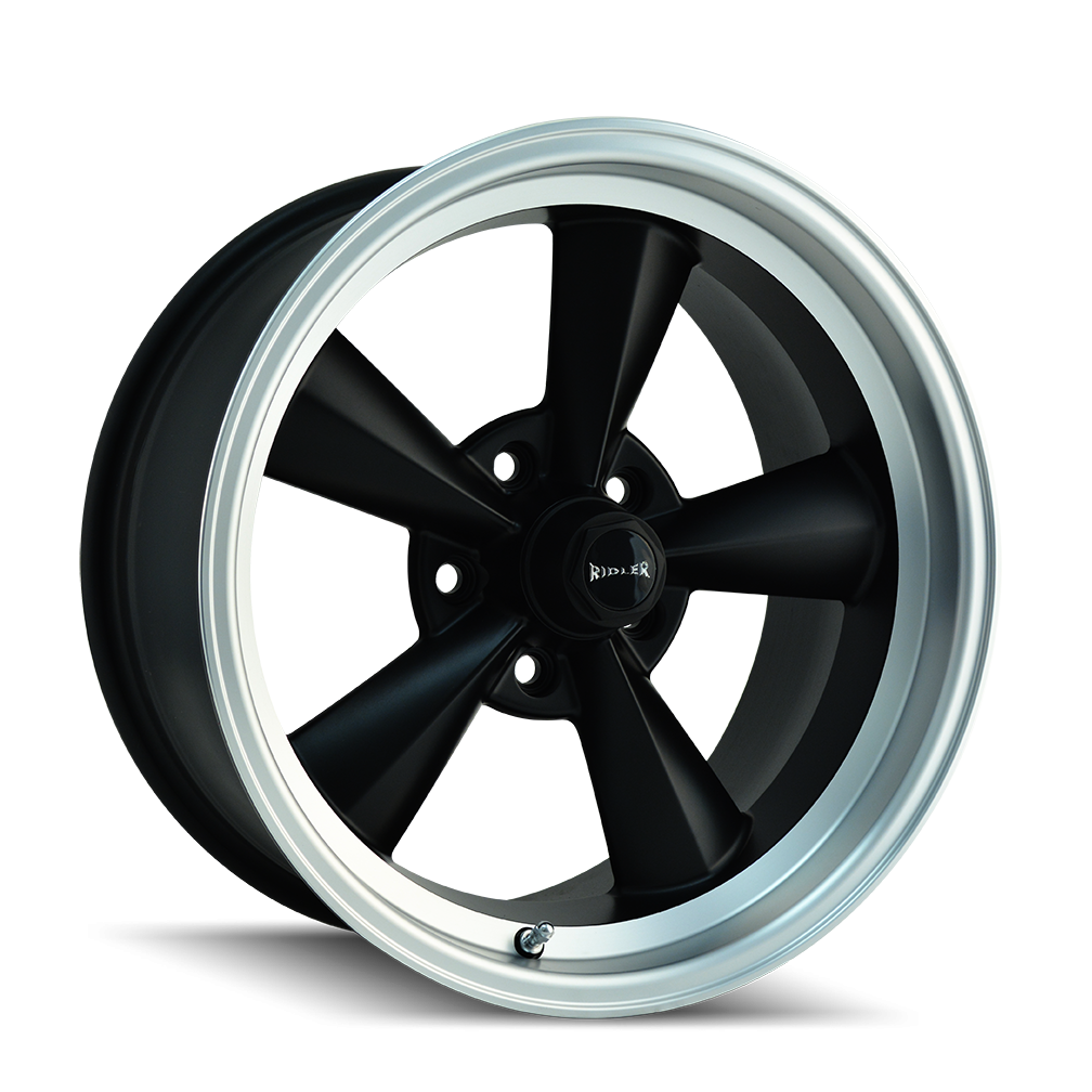 Mag Ridler 675 Black/Machined 17" 17x7 5-114.3 83.82 0