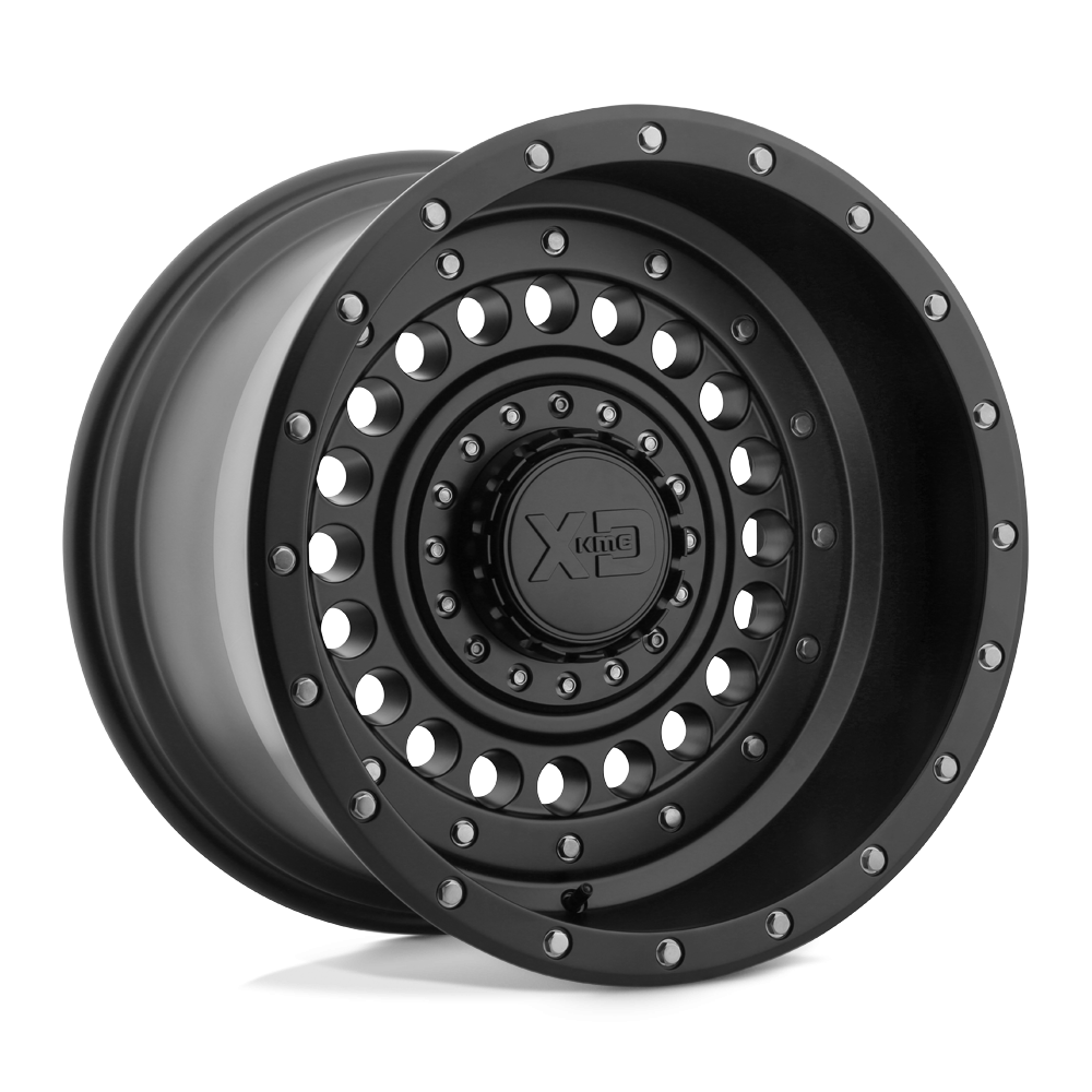 KMC XD Series XD136 PANZER Black Satin" Mag | Quattro tires