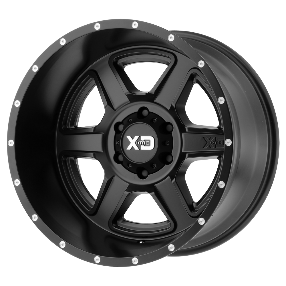 KMC XD Series 832 Black Satin" Mag | Quattro Tires