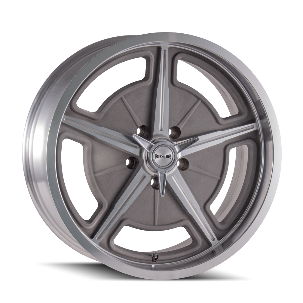Ridler 605 Gunmetal Matte" Mag | Quattro tires