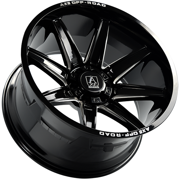 Axe wheels ARTEMIS Black Gloss" Mag | Quattro Tires