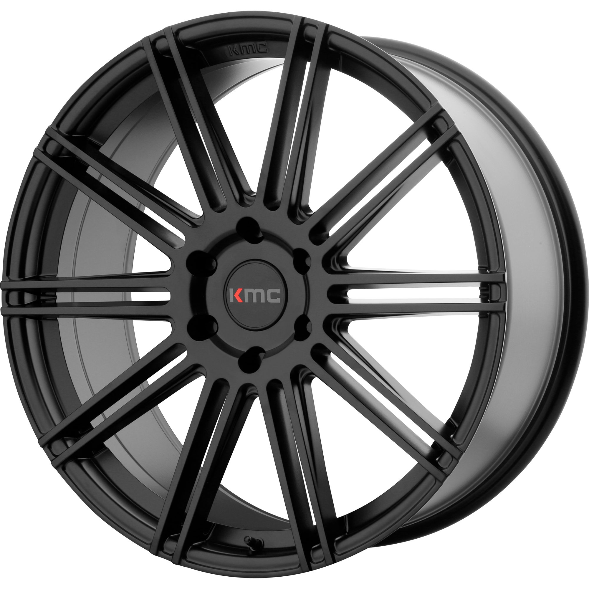 KMC Wheels KM707 CHANNEL Black Satin" Mag | Quattro tires