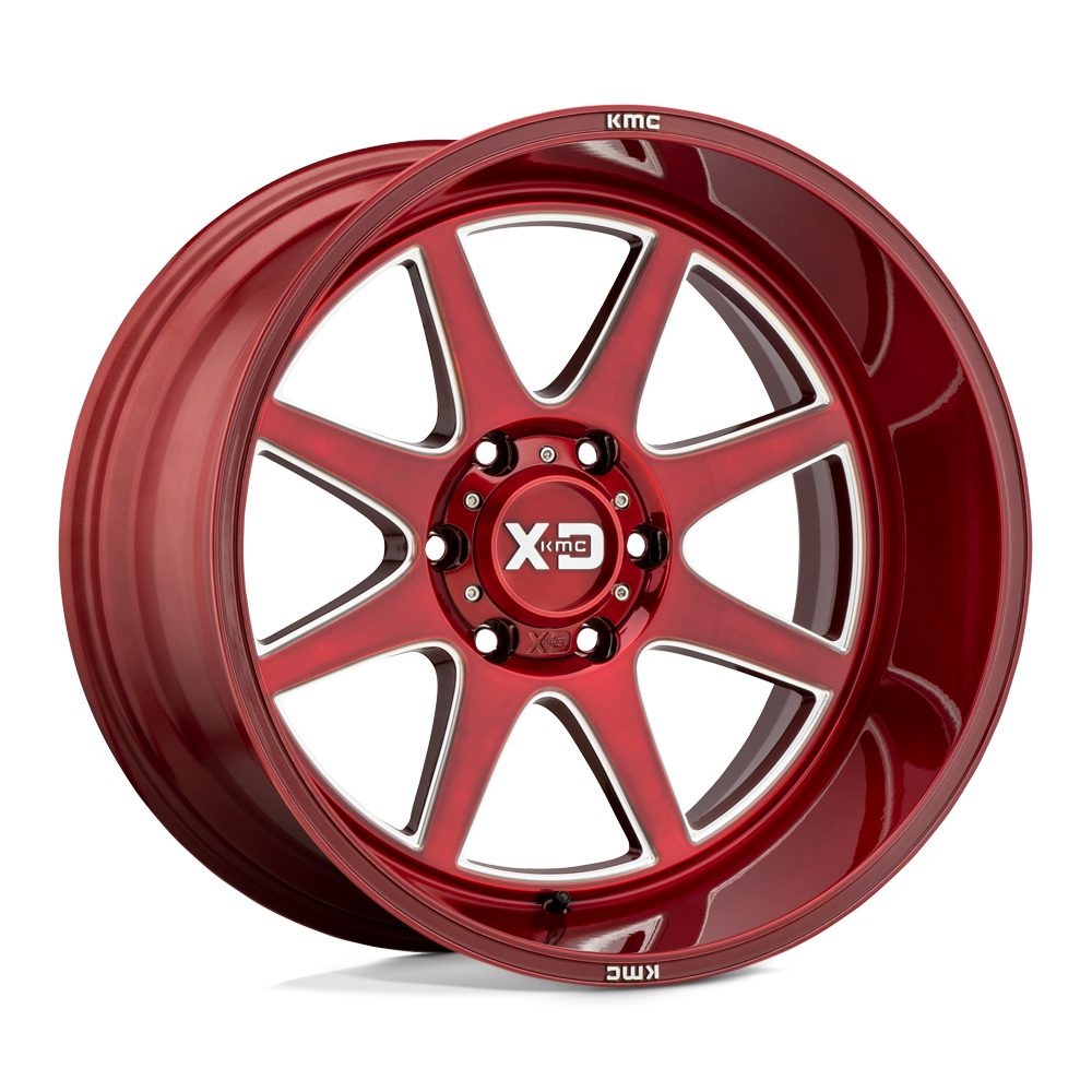 Mag KMC XD Series XD844 PIKE Red 20" 20x9 8-180 124.2 18