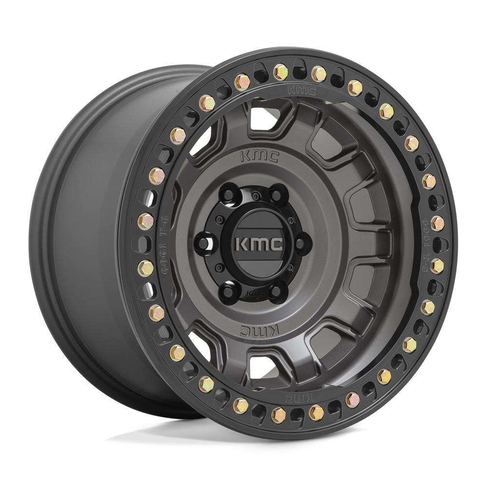 Mag KMC Wheels KM236 TANK BEADLOCK Antracite 17" 17x9 6-139.7 108 -38