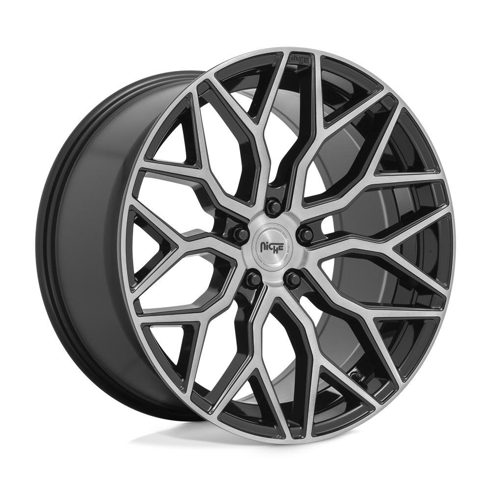 Mag Niche M262 MAZZANTI Black/Machined 20" 20x10.5 5-115 71.5 20