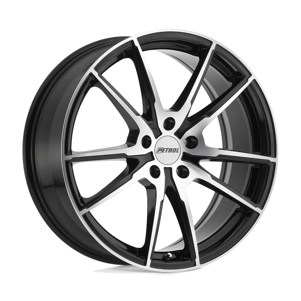 Petrol P0A Black/Machined" Mag | Quattro tires