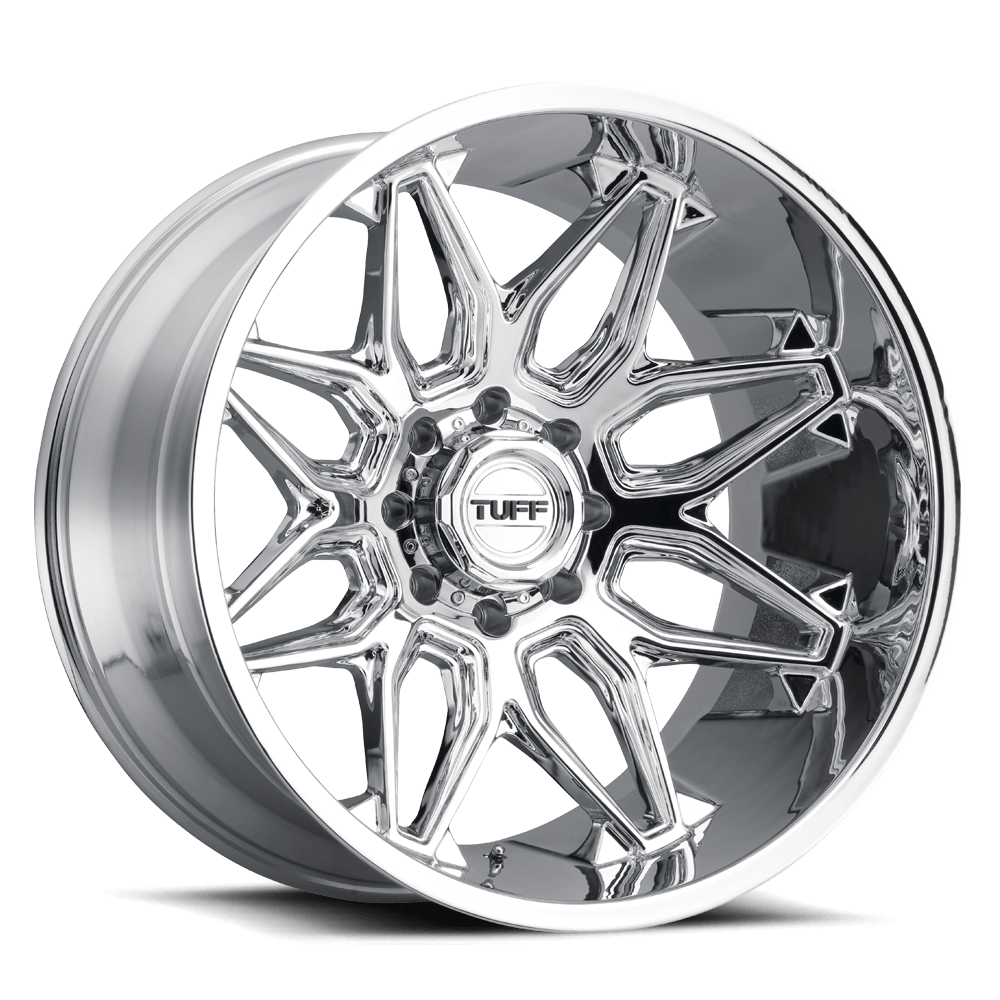 Tuff T3B Chrome" Mag | Quattro tires