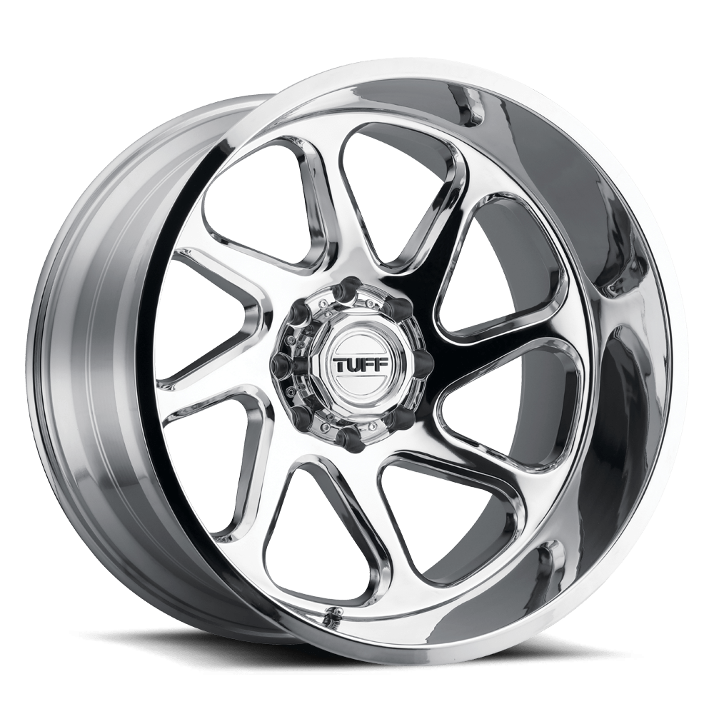 Tuff T2B Chrome" Mag | Quattro tires