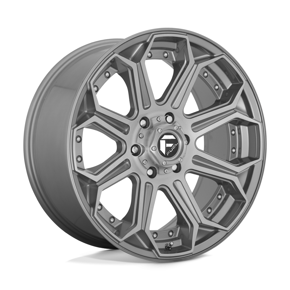 Fuel Offroad D705 SIEGE Gunmetal/Machined" Mag | Quattro Tires
