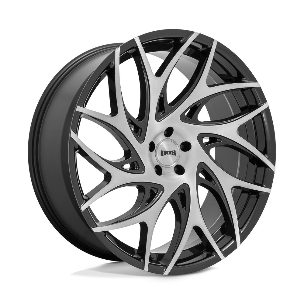 Dub S260 G.O.A.T. Black/Machined" Mag | Quattro tires