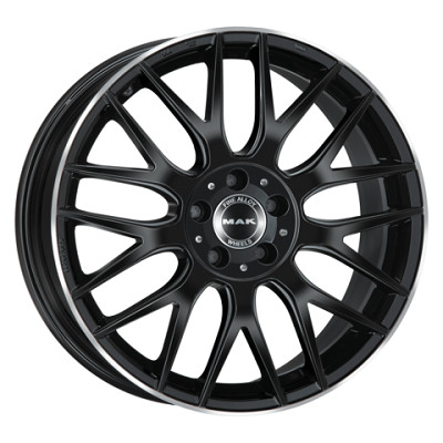 MAK Wheels ARROW Black/Machined" Mag | Quattro tires