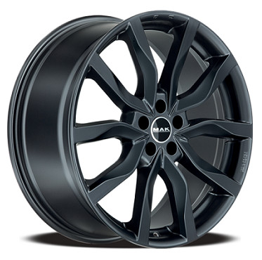 Mag MAK Wheels HIGHLANDS Black Matte 19" 19x8 5-120 72.6 38