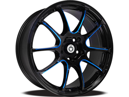 Konig ILLUSION Blue" Mag | Quattro tires